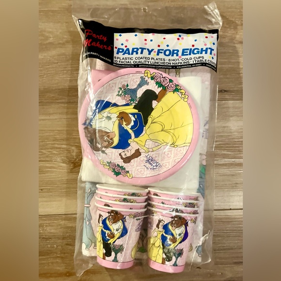 party makers | Party Supplies | Vintage Party Makers Disney Beauty The ...